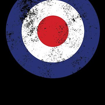 "RAF Type D Roundel Mod Target Logo " Sticker for Sale by TheronQuitzon ...