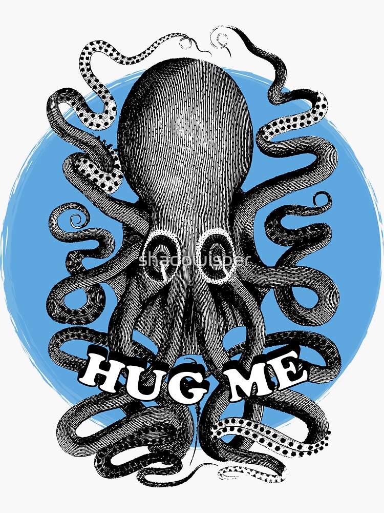 "Hug me" Sticker for Sale by shadowisper | Redbubble