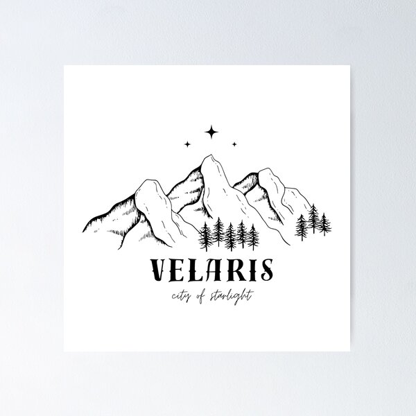 "Velaris Court of Dreams ACOTAR" Poster for Sale by RenDesignsStuff ...