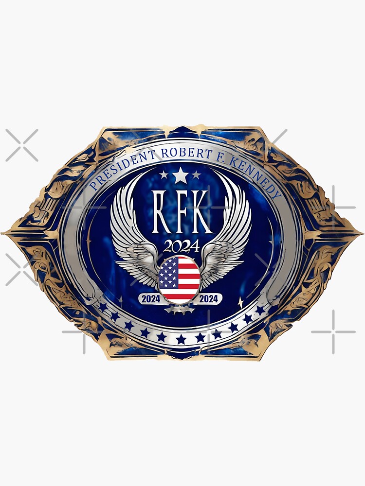 "RFK JR 2024" Sticker for Sale by Cord75 | Redbubble