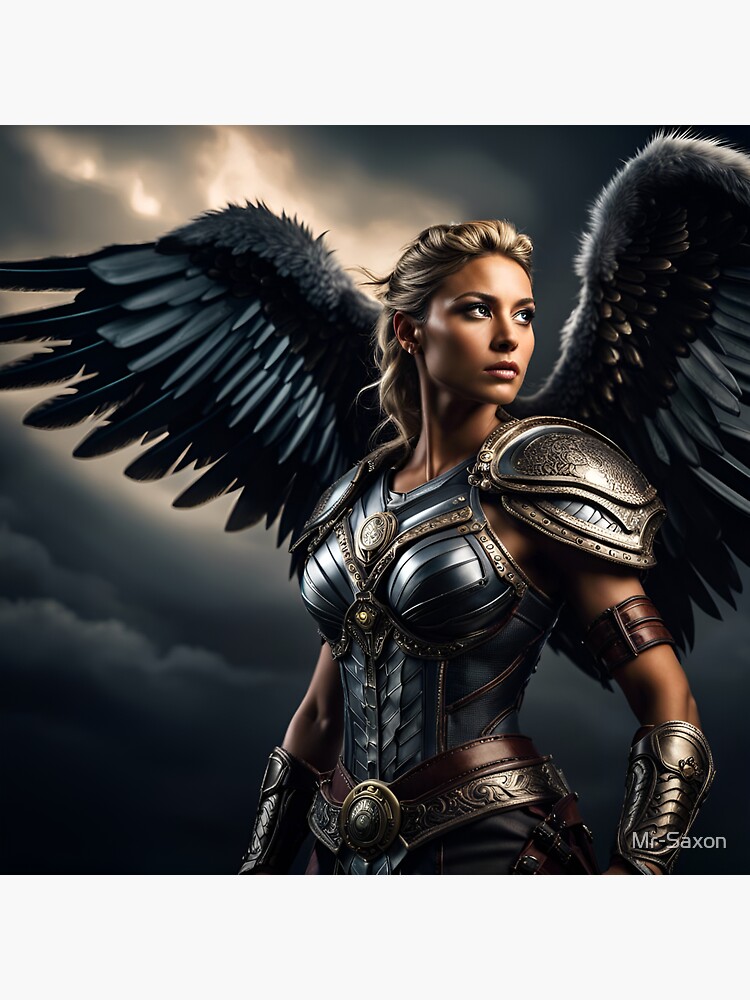 "Valkyrie" Sticker for Sale by Mr-Saxon | Redbubble