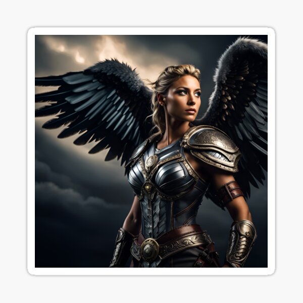 "Valkyrie" Sticker for Sale by Mr-Saxon | Redbubble