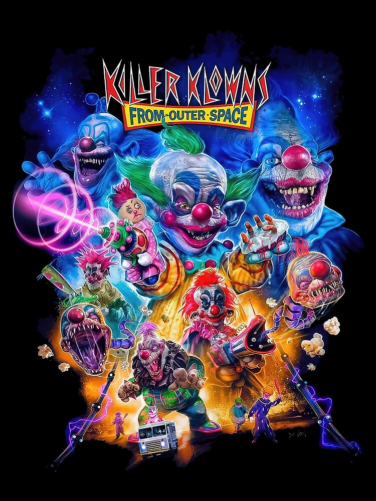 "Killer Klowns Movie Retro" Poster for Sale by JosephFinleyoe | Redbubble