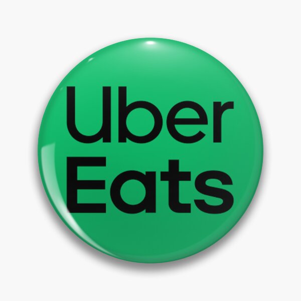 "Uber Eats Delivery Service, Custom Pin Buttons, Uber Eats Pin Button ...