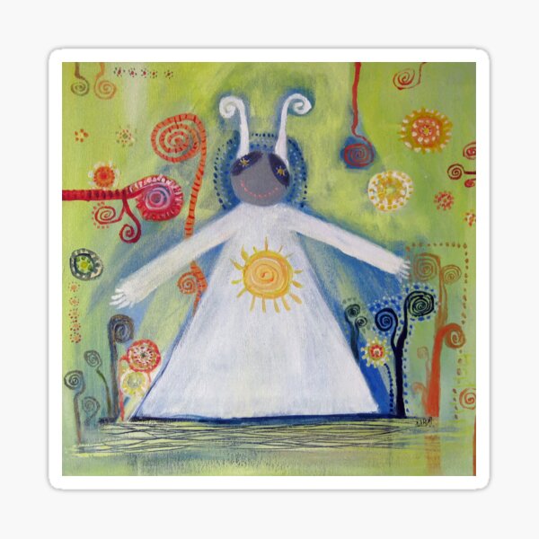 "Sun Hug" Sticker for Sale by Manitarka | Redbubble