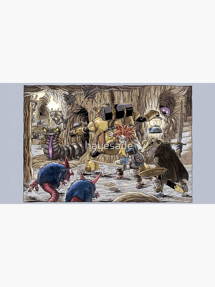 "Crono, Robo, and Frog Traverse a Dark Cavern Filled With Monsters ...