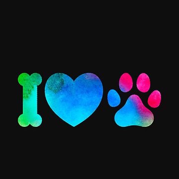 "I love my pet" Pet Mat for Sale by Rick9972 | Redbubble