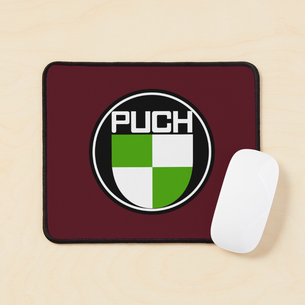 "Puch logo (original)" Sticker by GetThatCar | Redbubble
