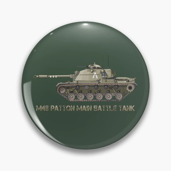 Pin Us Army Tanks Metal Lapel Pin Army Vehicle And Weapon Pin Military