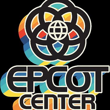 "EPCOT Center BLK rainbow" Sticker for Sale by DeeannMatthews | Redbubble