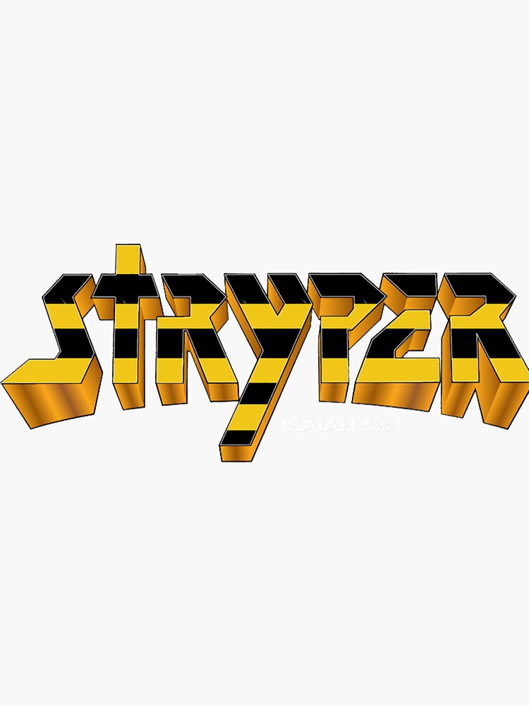 "Stryper Logo " Sticker for Sale by LudieMoen | Redbubble