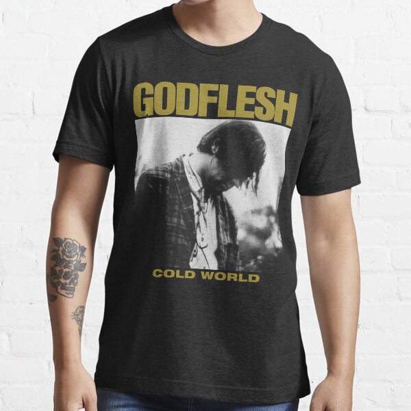 "Godflesh - Cold World" Essential T-Shirt for Sale by AcetoneDesigns ...