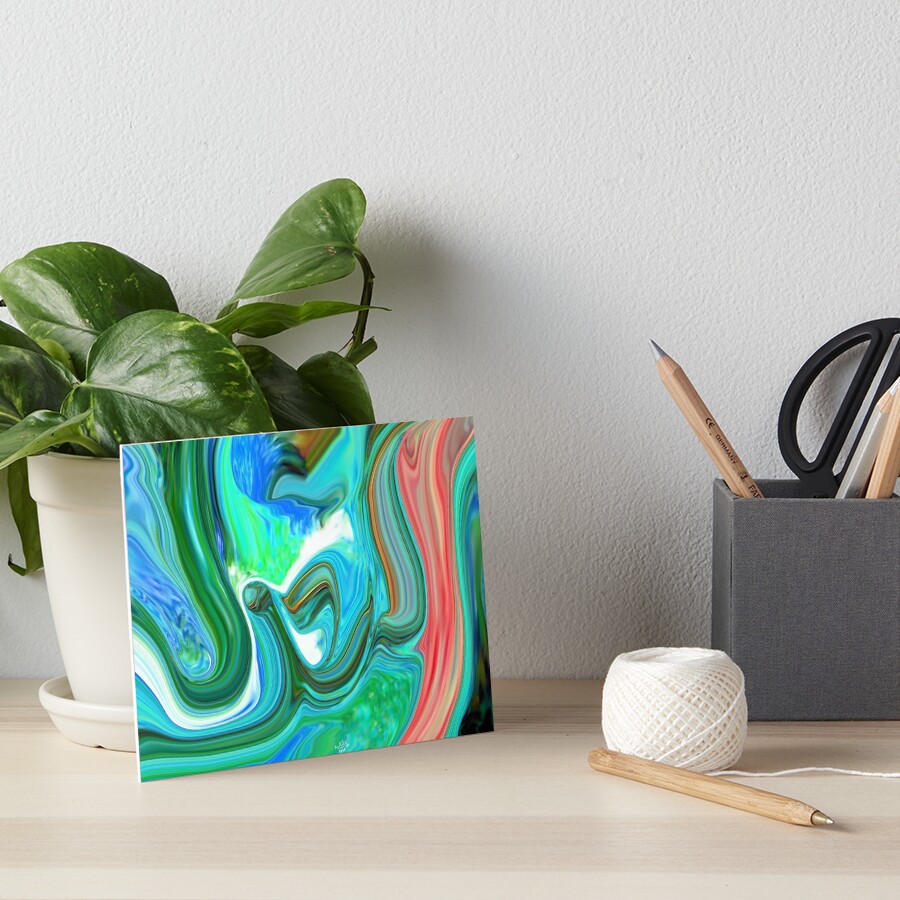 "Al adal Allah Name modern calligraphy painting" Art Board Print by ...