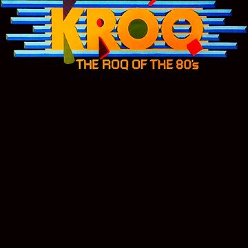 "KROQ" Sticker by VickMarquis | Redbubble
