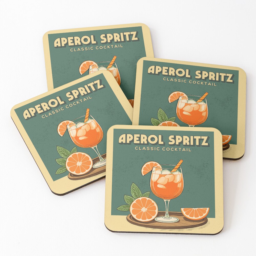 "Aperol Spritz Vintage Recipe Poster" Poster for Sale by Vintaprints-co ...