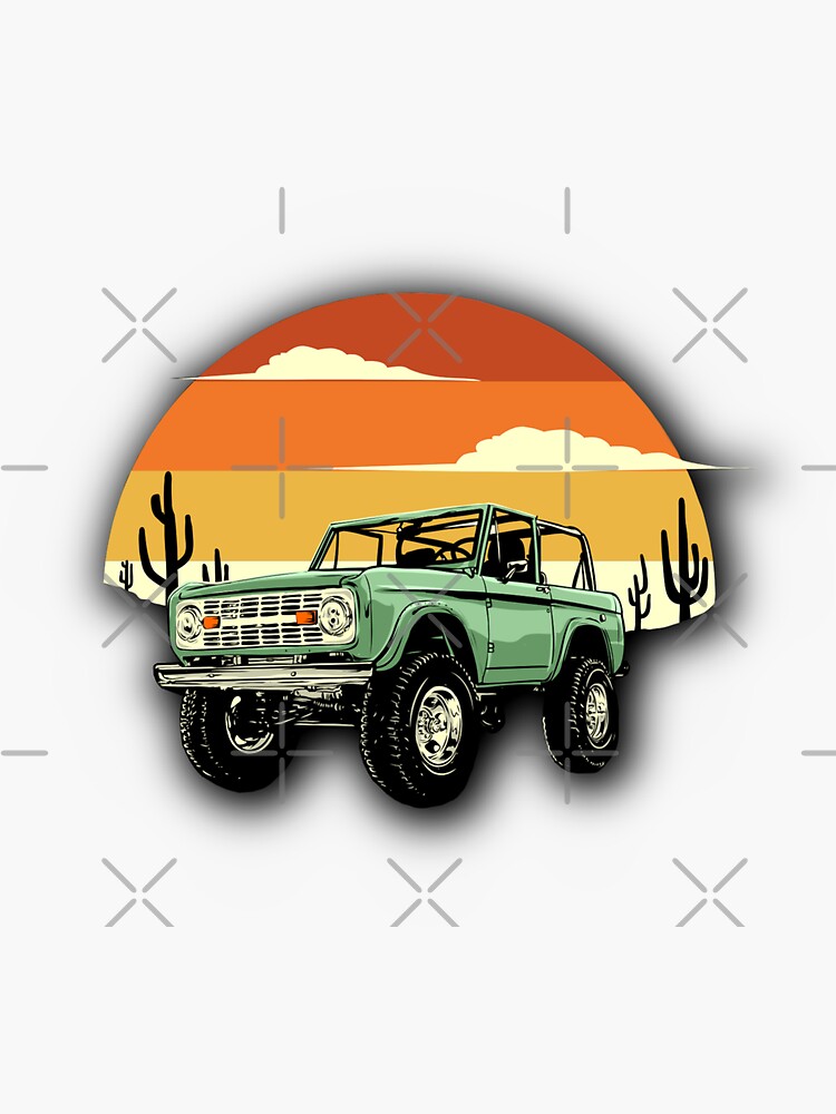 "A Large off-Road Vehicle" Sticker for Sale by M4K-Design | Redbubble