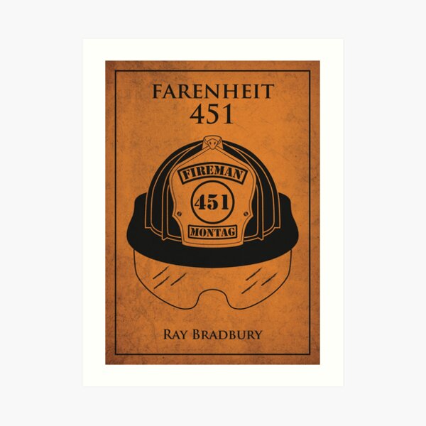 "Farenheit 451 Helmet" Art Print for Sale by ezevannucchi | Redbubble