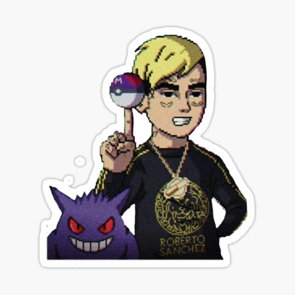 Pegatina for Sale con la obra «duki, trampa, rap, estrella de rock ...