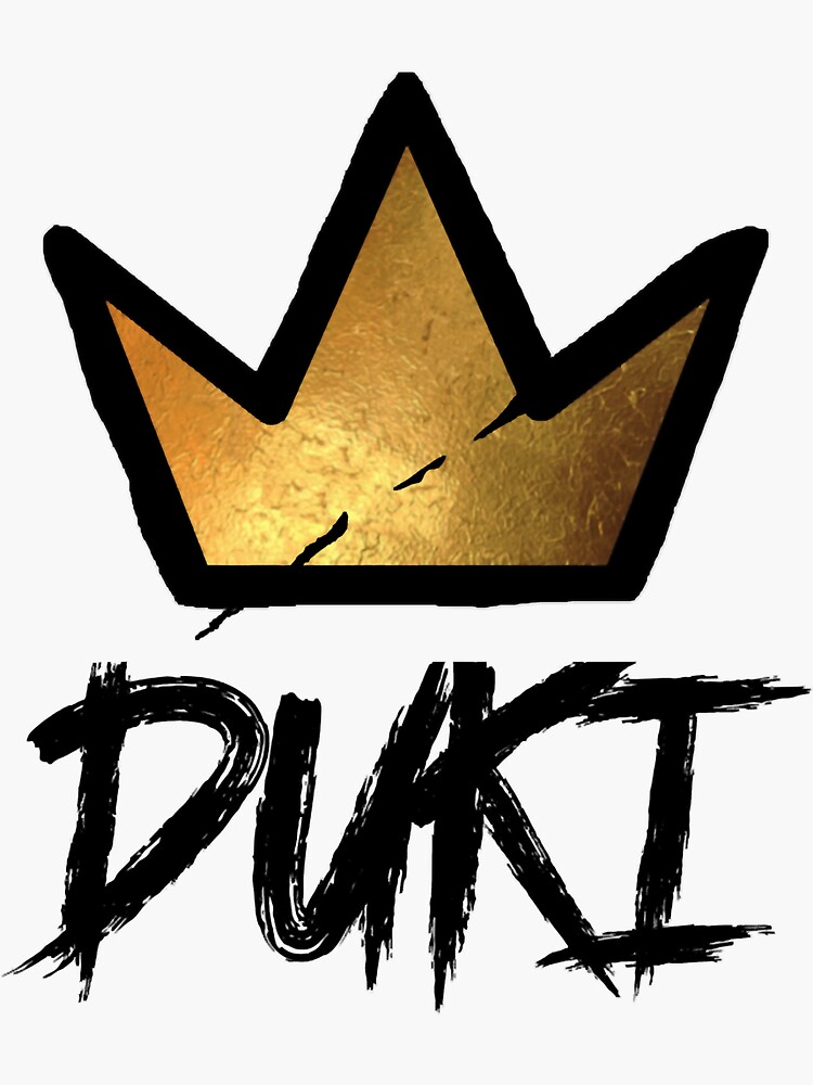 Pegatina for Sale con la obra «duki, trampa, rap, estrella de rock ...