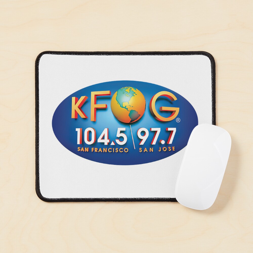 "Defunct sadly KFOG Radio Station 104.5 Logo" Sticker for Sale by ...