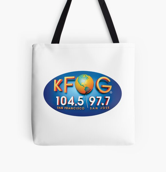"Defunct sadly KFOG Radio Station 104.5 Logo" Tote Bag for Sale by ...