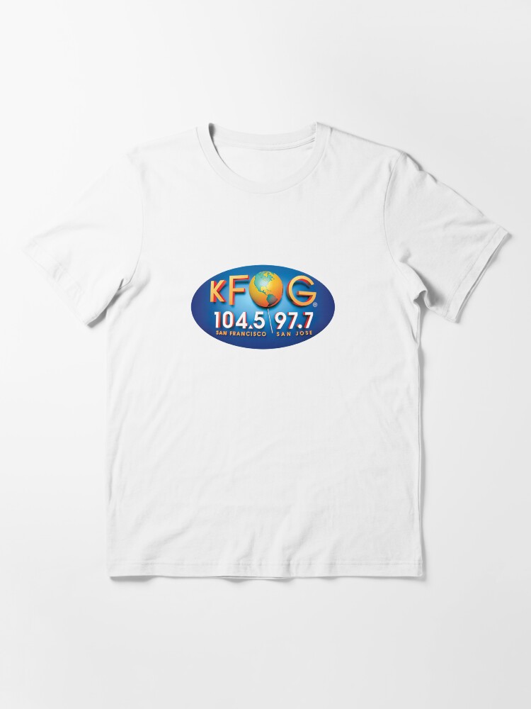 "Defunct sadly KFOG Radio Station 104.5 Logo" Essential T-Shirt for ...
