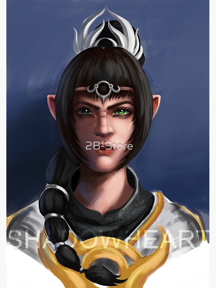 "Shadowheart - baldurs gate 3 " Sticker for Sale by 2B-Store | Redbubble