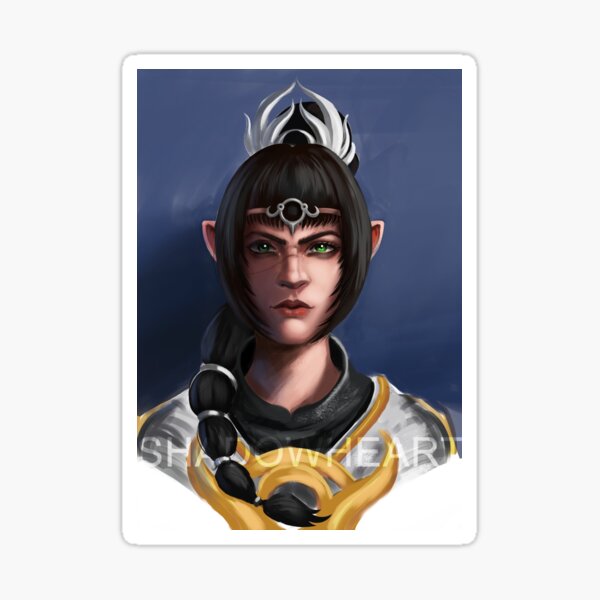 "Shadowheart - baldurs gate 3 " Sticker for Sale by 2B-Store | Redbubble
