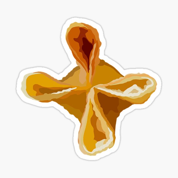 "Fried Crab Rangoon" Sticker for Sale by PlateMe | Redbubble