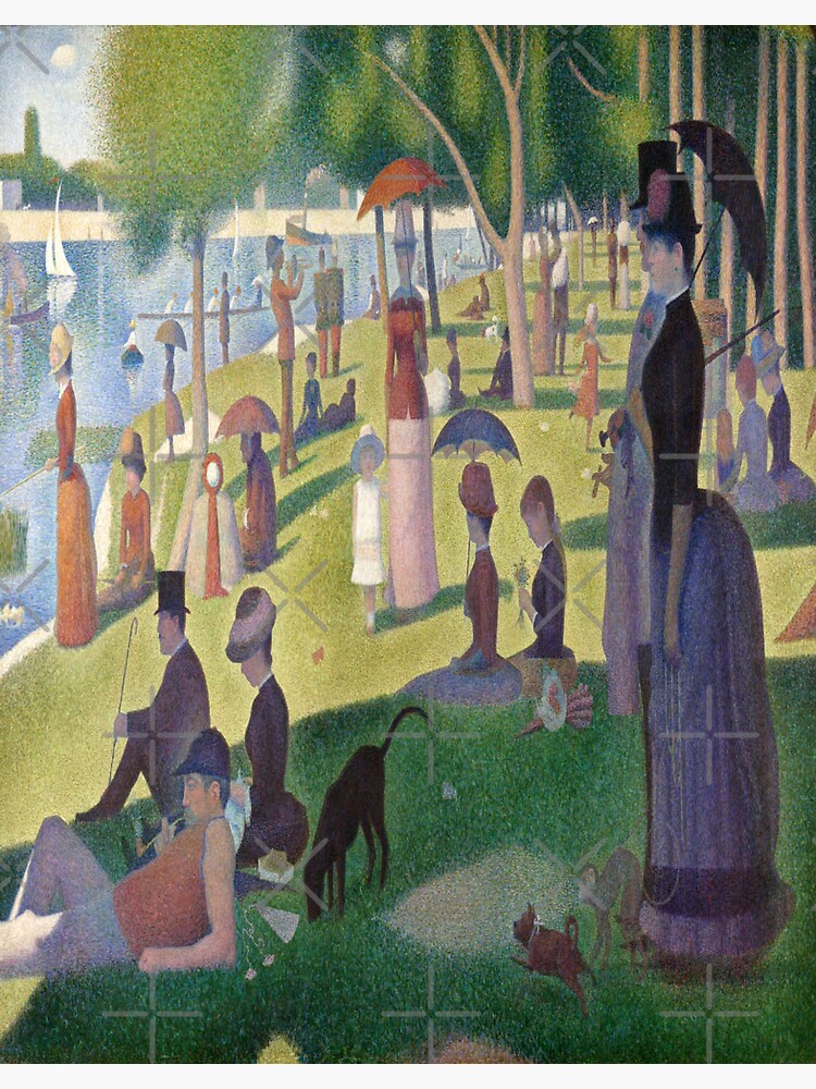 "A Sunday Afternoon on the Island of La Grande Jatte-Georges Seurat ...