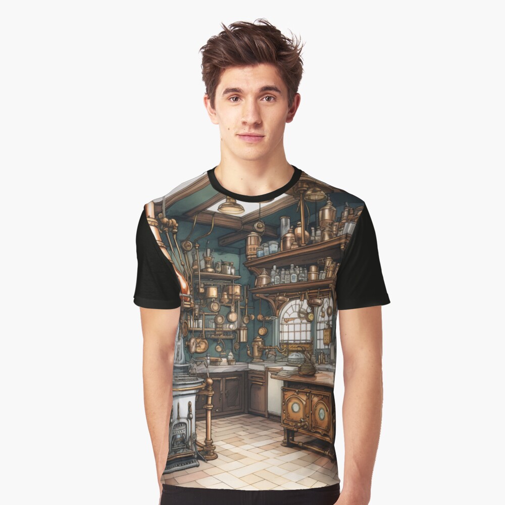 "Victorian Steampunk Kitchen Victorian Inspired Art " Art Print for ...