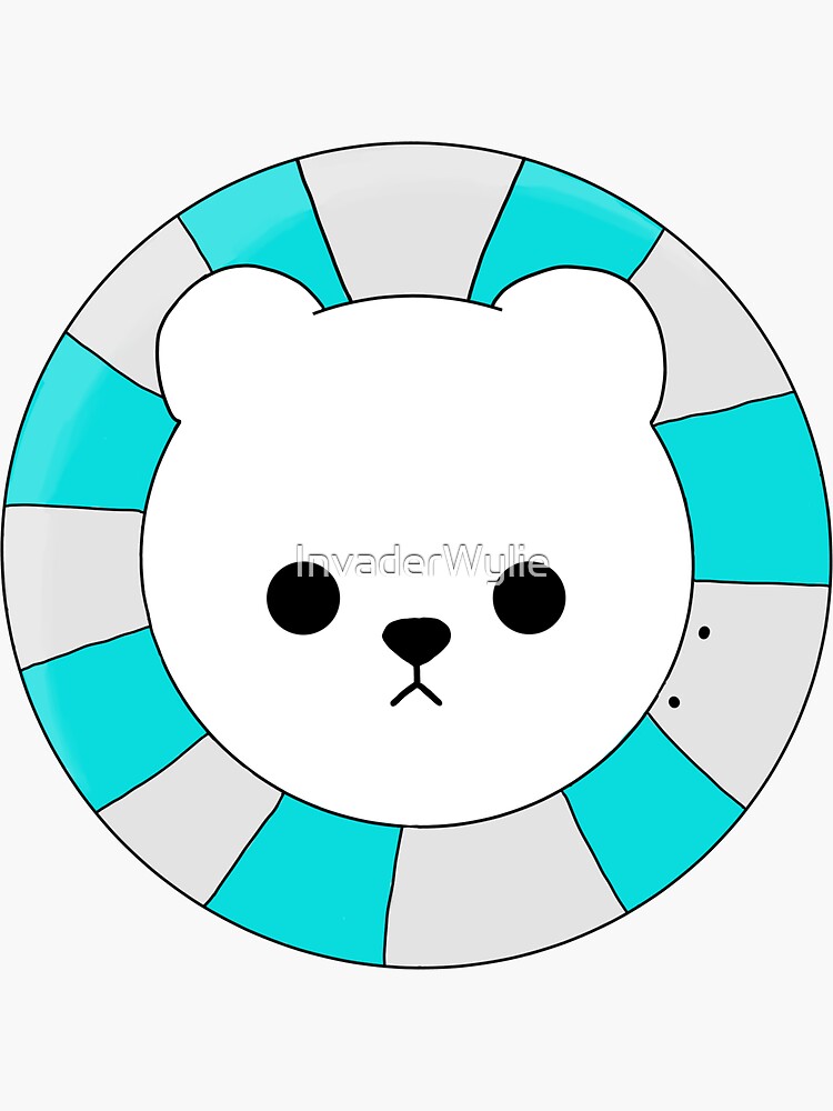 "Maimai Derakuma Head" Sticker for Sale by InvaderWylie | Redbubble