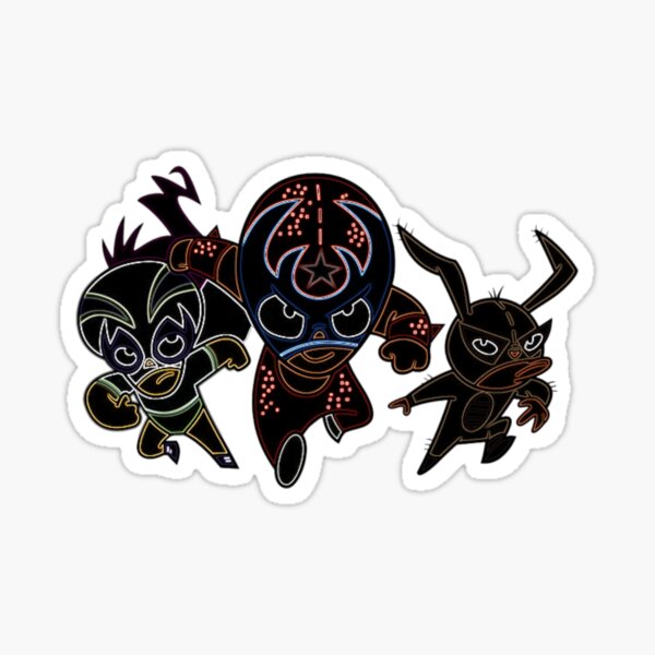 "Mucha lucha" Sticker by Anime4-u | Redbubble