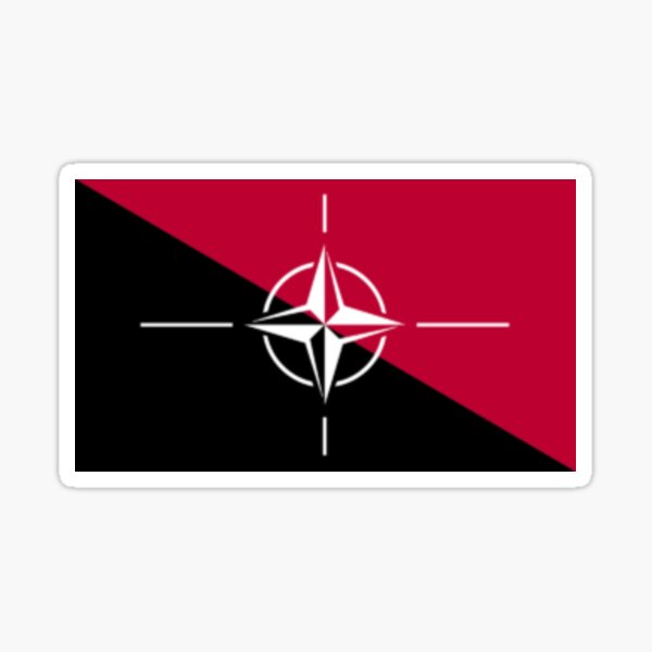 "Anarcho Natoism Reddit Meme" Sticker for Sale by LeftLibertarian ...