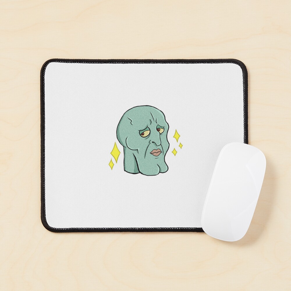 "Squidward Giga Chad" Sticker for Sale by geruvegan | Redbubble