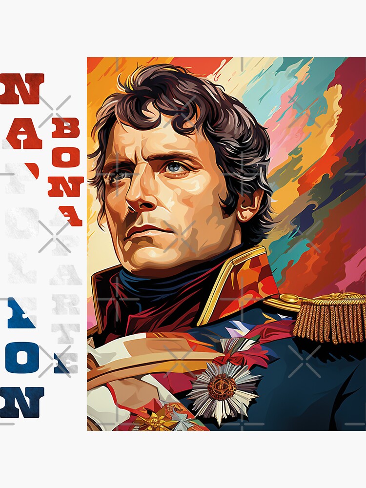 "Napoleon Bonaparte" Sticker for Sale by Griffin Door | Redbubble