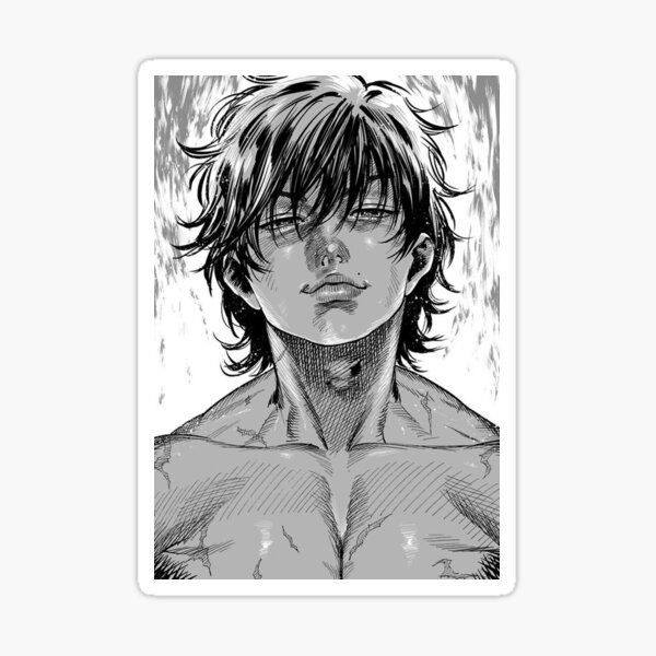 "Baki The Grappler Baki Hanma" Sticker for Sale by garyhoopess | Redbubble