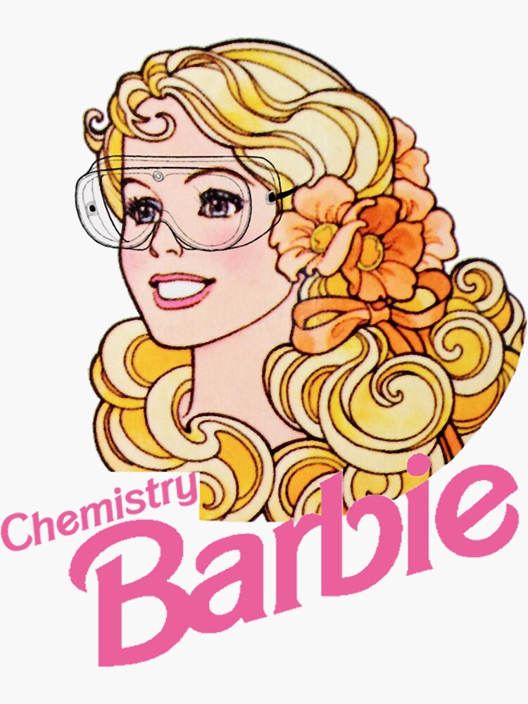 "Chemistry Barbie meme Classic" Sticker for Sale by segallagyp | Redbubble