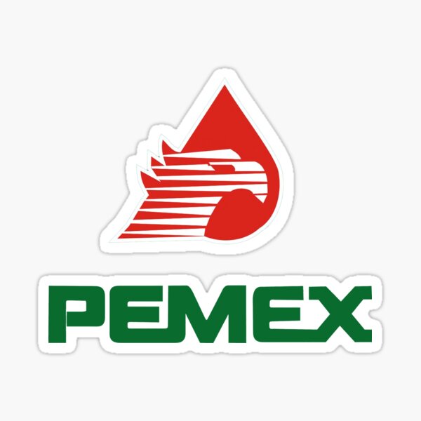 "Vintage pemex Logo-2400" Sticker for Sale by CoralCClark | Redbubble