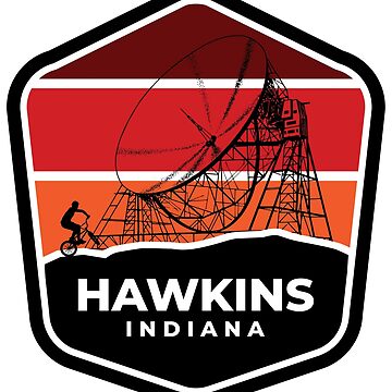 "Hawkins Indiana State Park Patch" Sticker for Sale by HoppyStyles ...