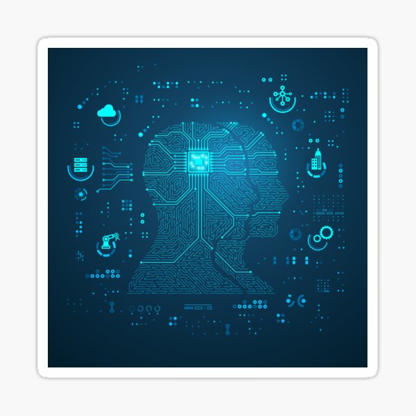 "digital twin internet of things IOT" Sticker for Sale by NiamLab ...