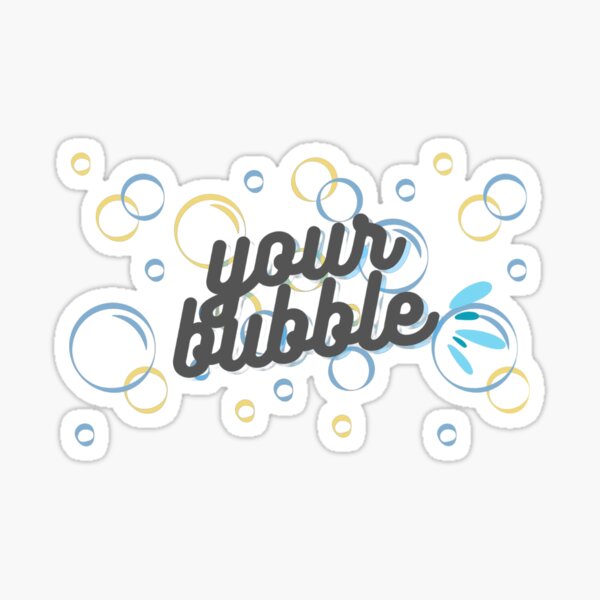 "bubbles" Sticker by Janela27 | Redbubble