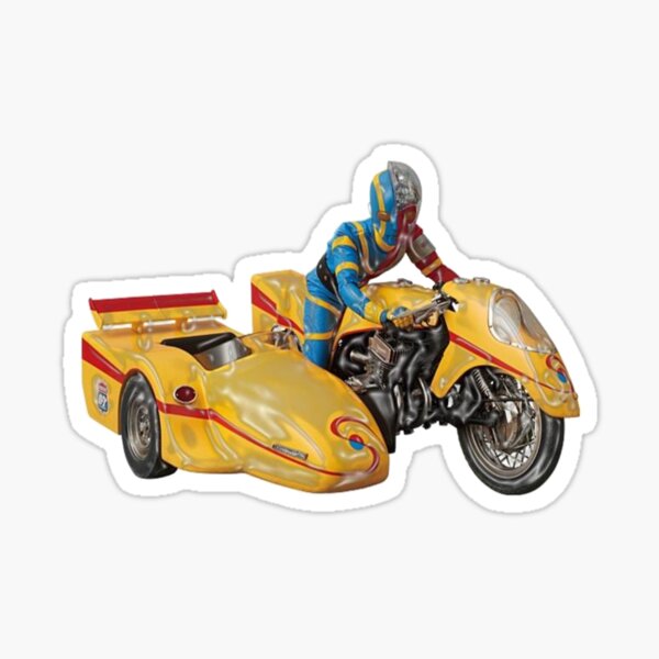 "Kikaida Motorcycle" Sticker for Sale by kikaidalibre | Redbubble
