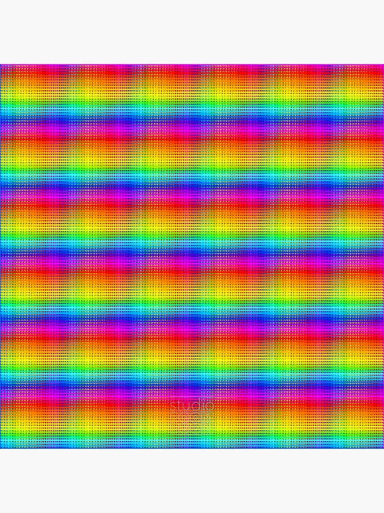 "Rainbow Ripple" Sticker for Sale by StudioBoomBoom | Redbubble