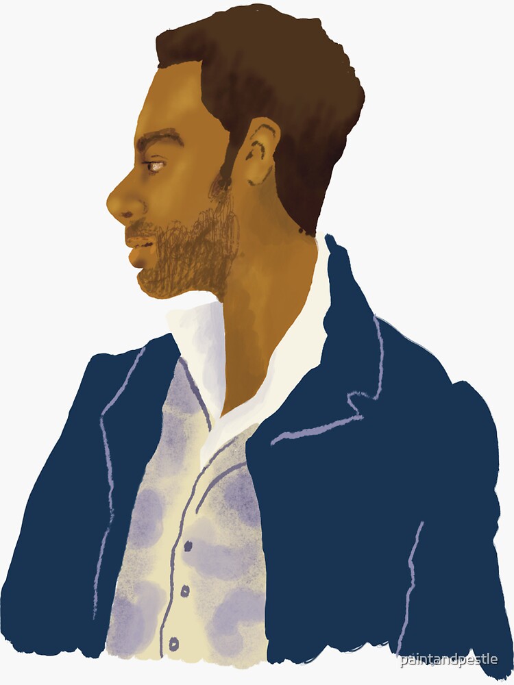 "Bridgerton Fan art, Simon, Simon Basset, Duke of Hastings" Sticker for ...