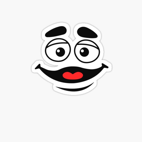 "Grimace face Classic " Sticker for Sale by srdjansoterar | Redbubble