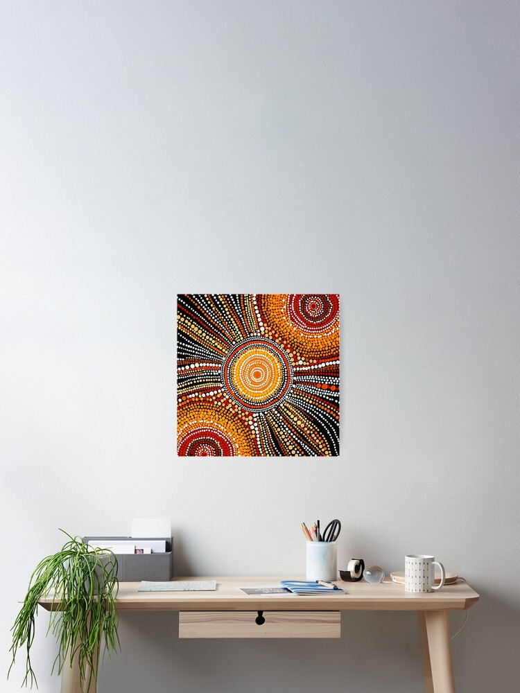 "Australian Aboriginal Art" Poster for Sale by lantasticdesign | Redbubble