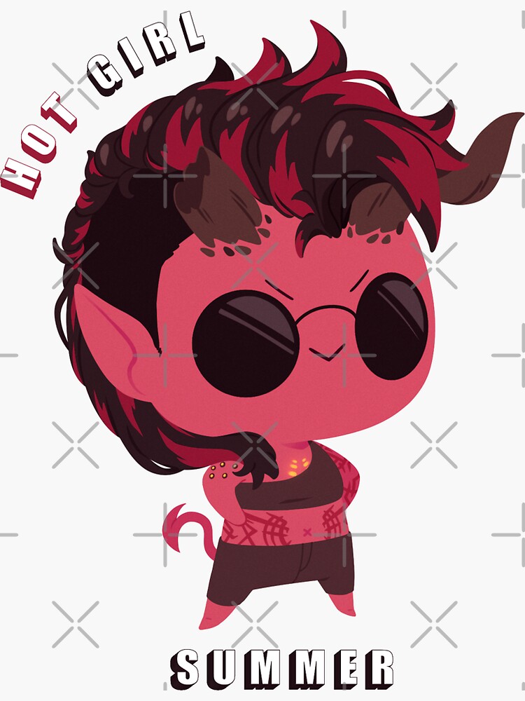 "Karlach" Sticker for Sale by TaliceRB | Redbubble