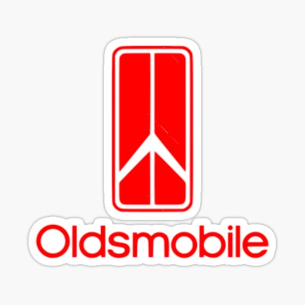 "Oldsmobile Logo (Small logo) " Sticker for Sale by WILLISTEPHENA ...