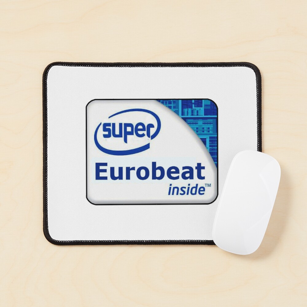 "Super Eurobeat inside" Sticker for Sale by kater-inaaust | Redbubble